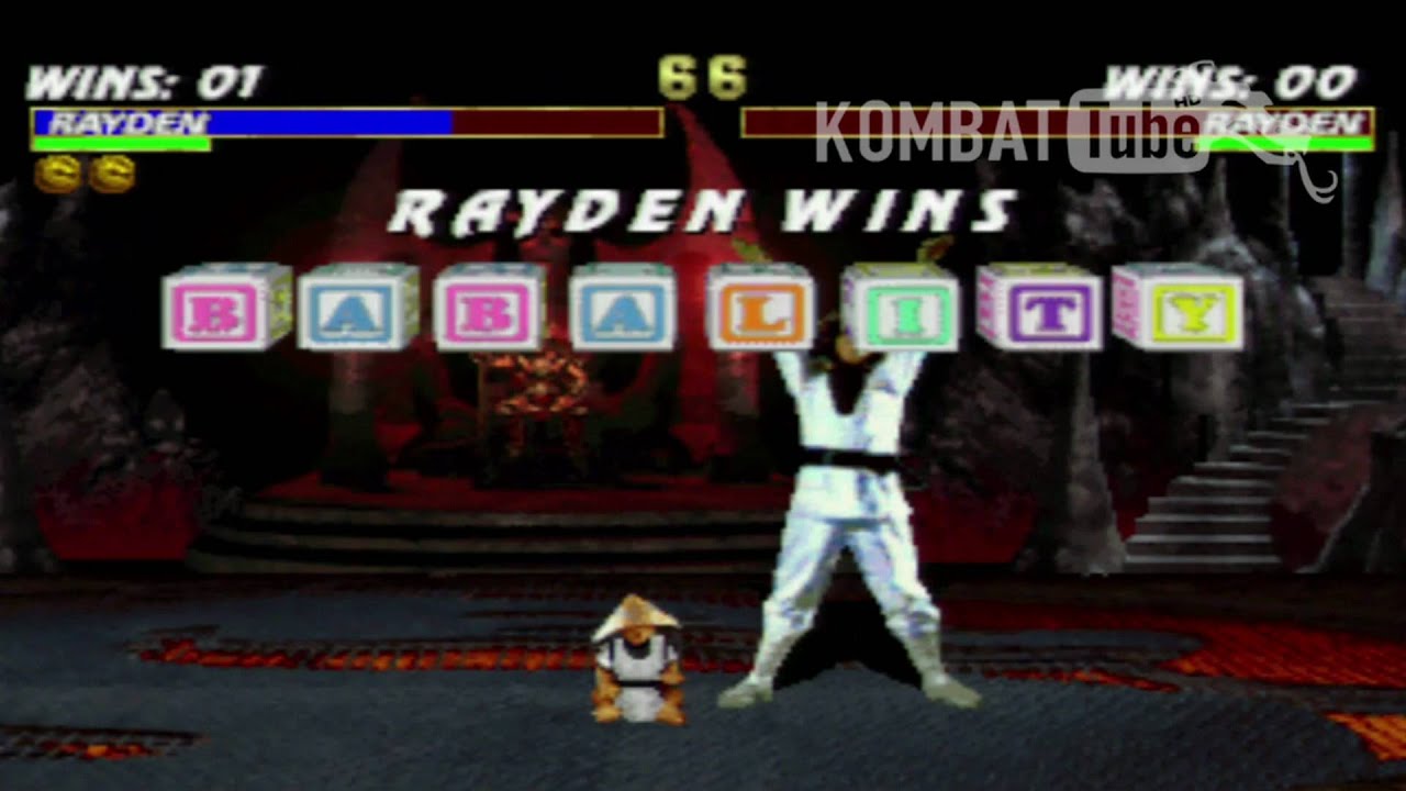 MK III Raiden (MK1) Babality - YouTube