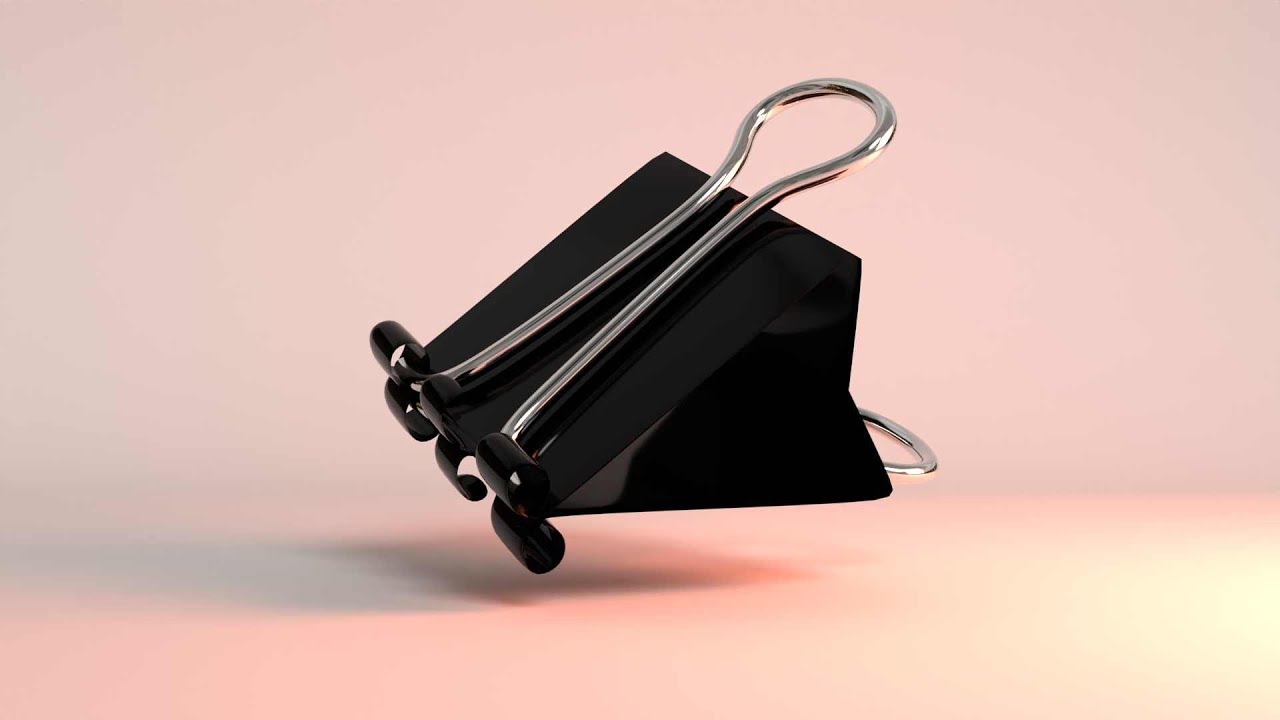 Tutorial blender untuk pemula ke 102 : Membuat binder clip di blender 2 ...