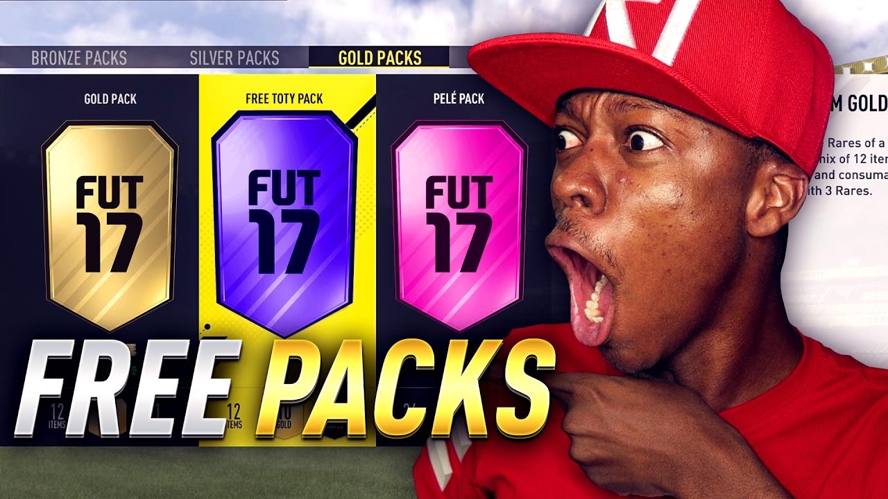 FIFA 17 - 100 FREE PACKS - YouTube