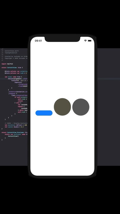 #swiftui Custom typing indicator animation! - YouTube