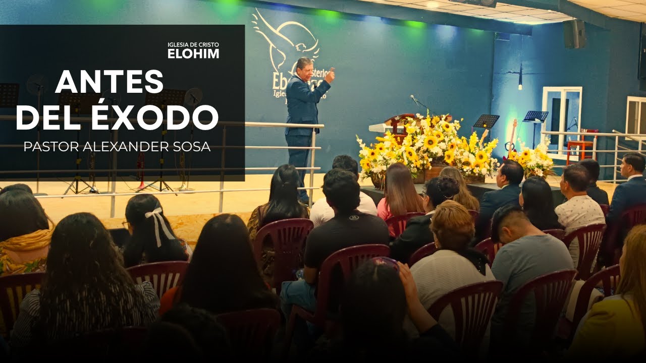 Antes del Exodo│Pastor Alexander Sosa│29/06/2025 - YouTube