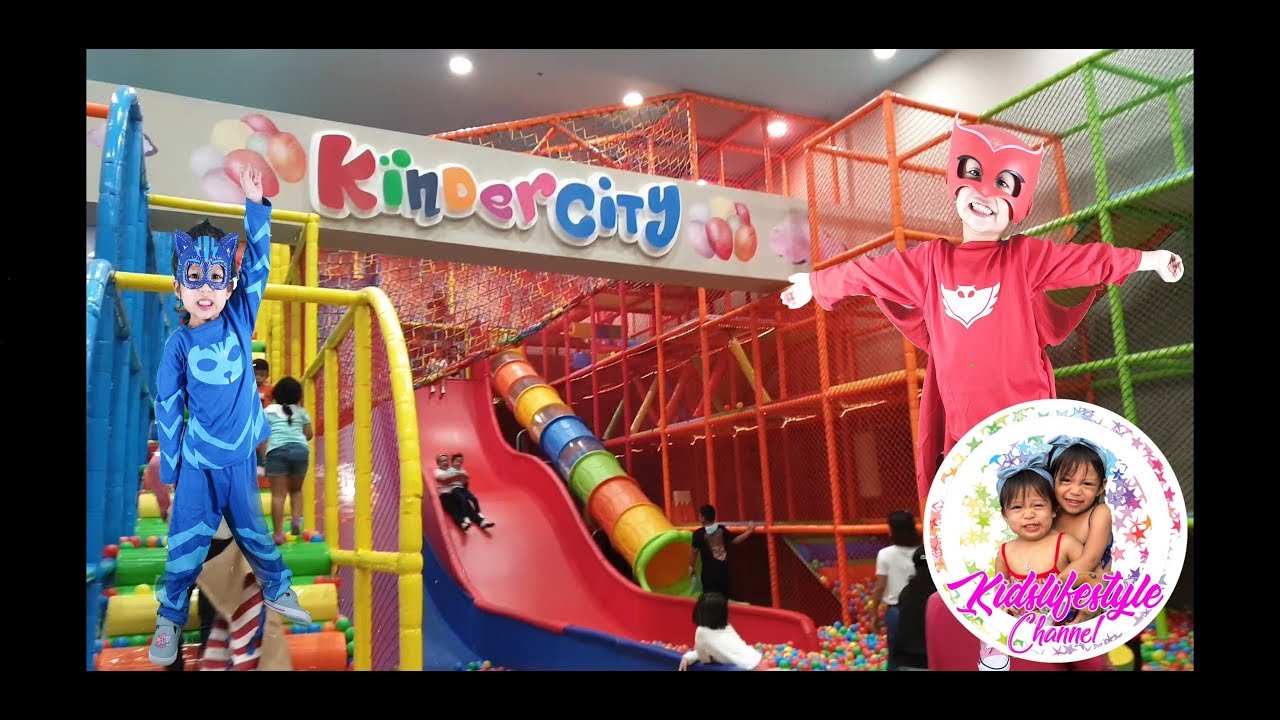 KINDER CITY EVIA INDOOR Playground - YouTube