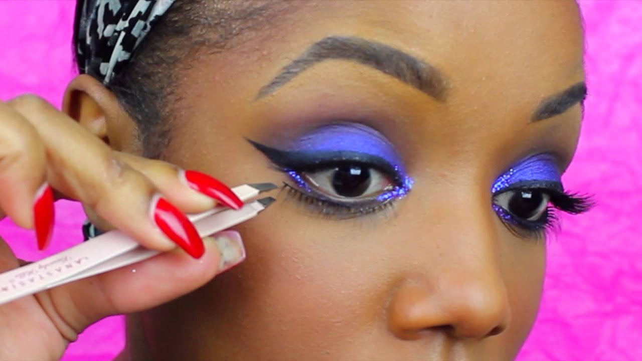 Dramatic Eye with Bottom Lashes Makeup Tutorial | Ellarie - YouTube