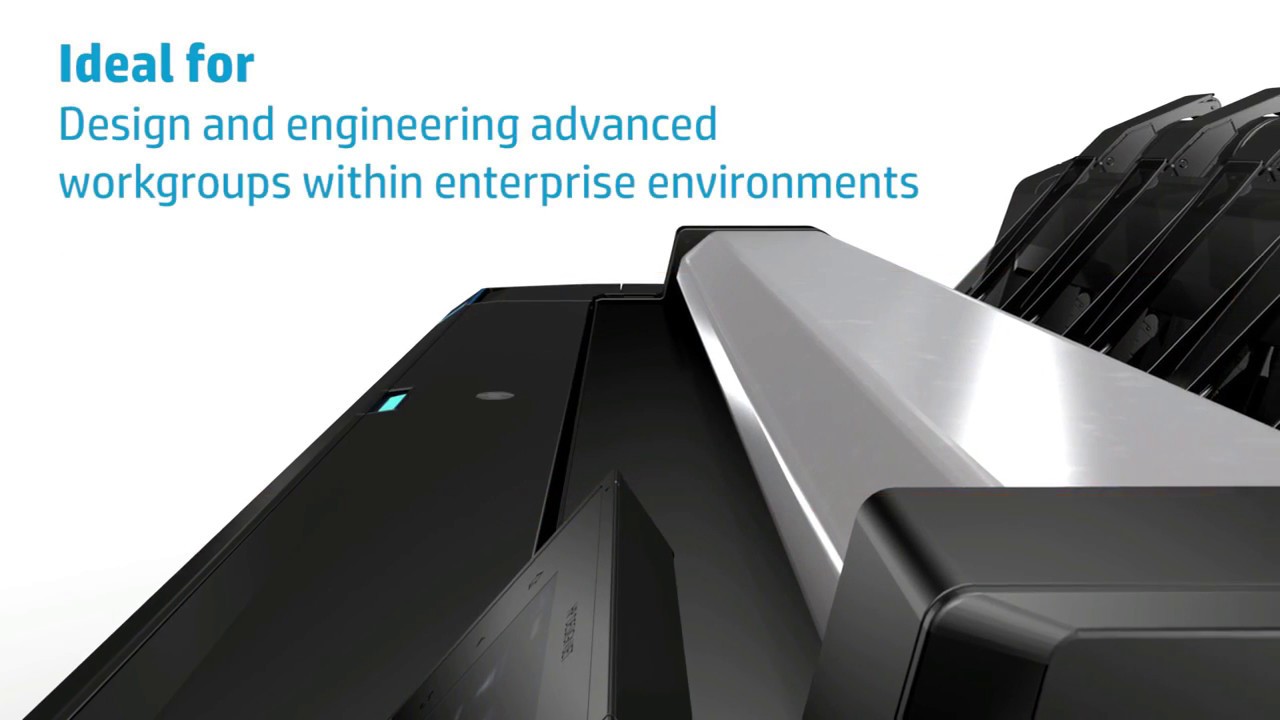 HP DesignJet T2530 - YouTube