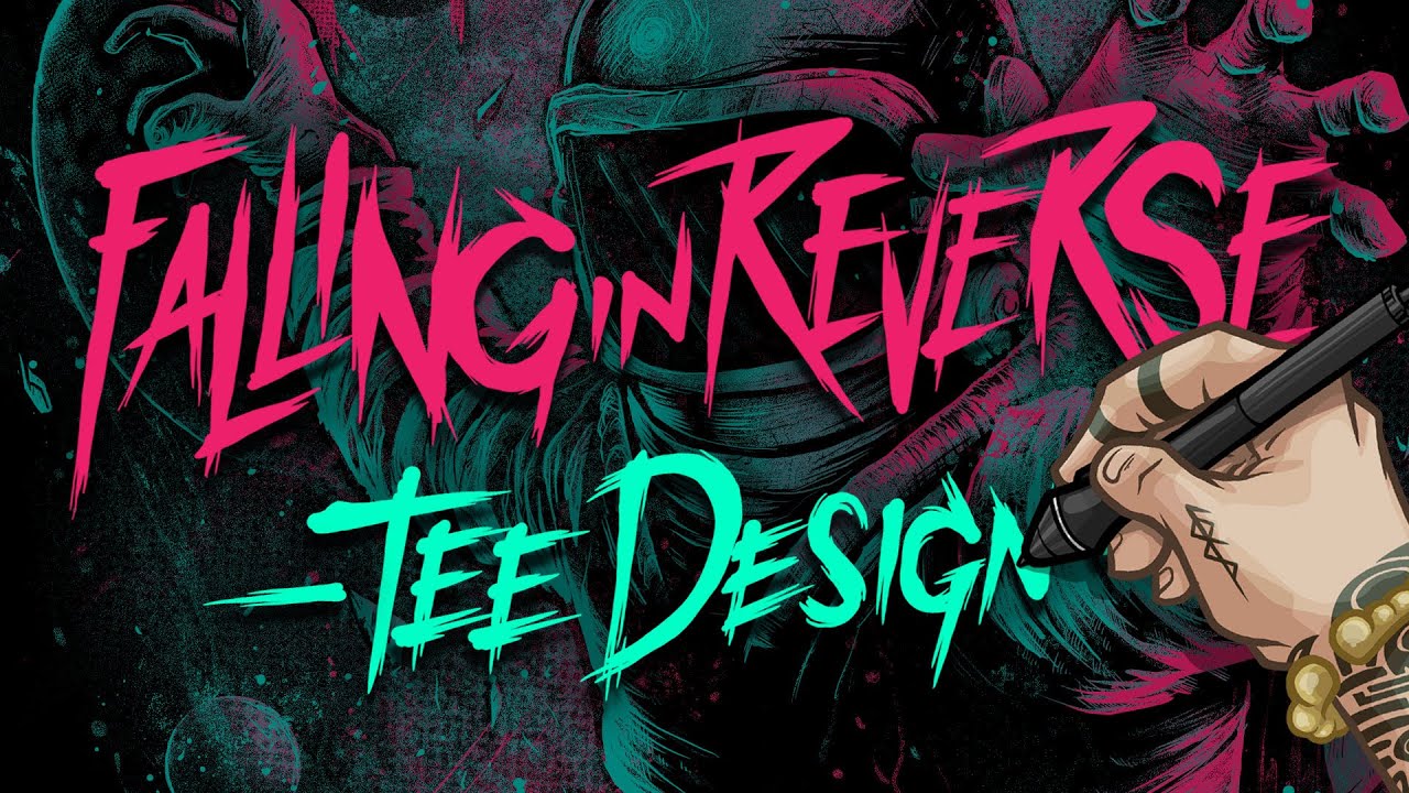 Falling In Reverse - "Fan T-Shirt Design Process" - YouTube