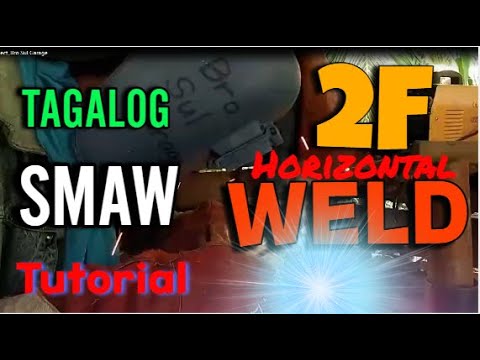 2F(Horizontal) Weld Tutorial SMAW - YouTube