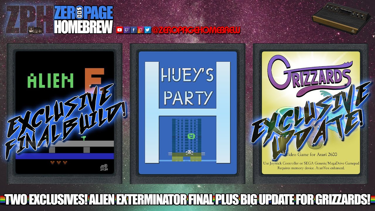Alien Exterminator (EXCLUSIVE FINAL BUILD!), Huey's Party, Grizzards ...