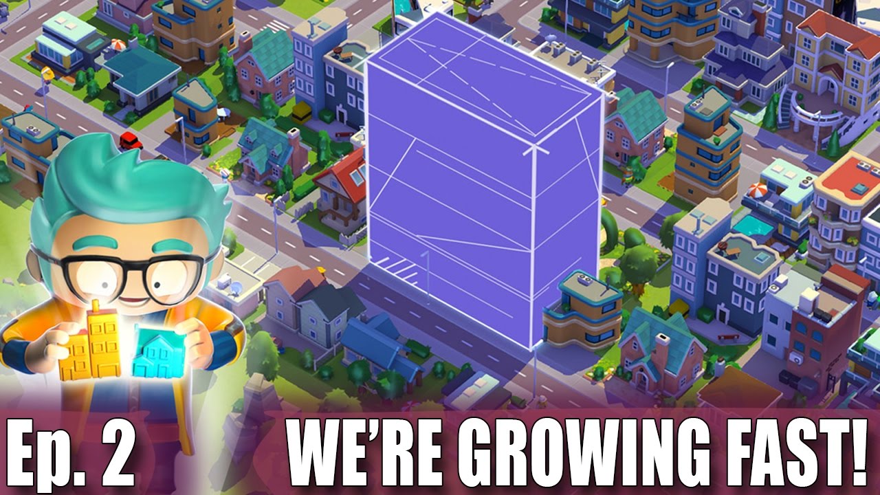 LET'S KEEP GROWING! - CITY MANIA CITY BUILDING GAME - Ep. 2 - YouTube