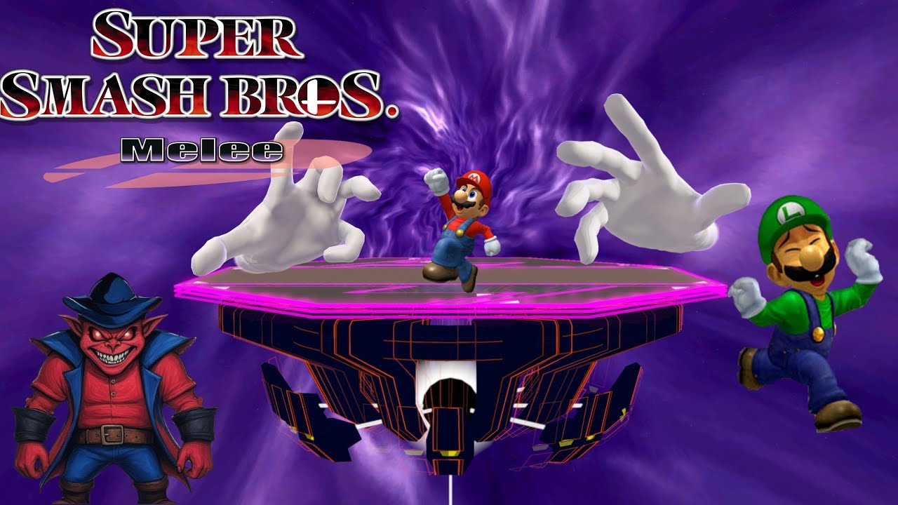 Super Smash Bros Melee Beating Crazy Hand - Mario - Normal - YouTube