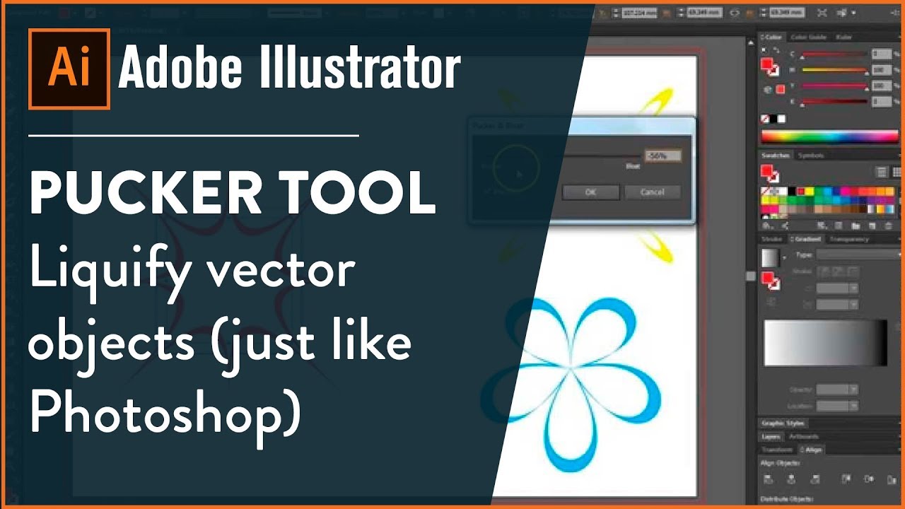 ILLUSTRATOR Pucker Tool YouTube illustrator-pucker-tool-youtube