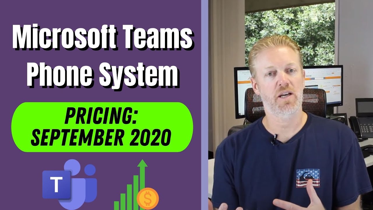 Microsoft Teams Phone System Pricing: September 2020 - YouTube