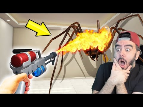 UYARI : ÖRÜMCEKTEN KORKUYORSAN IZLEME - ÖRÜMCEK TEMIZLEME OYUNU