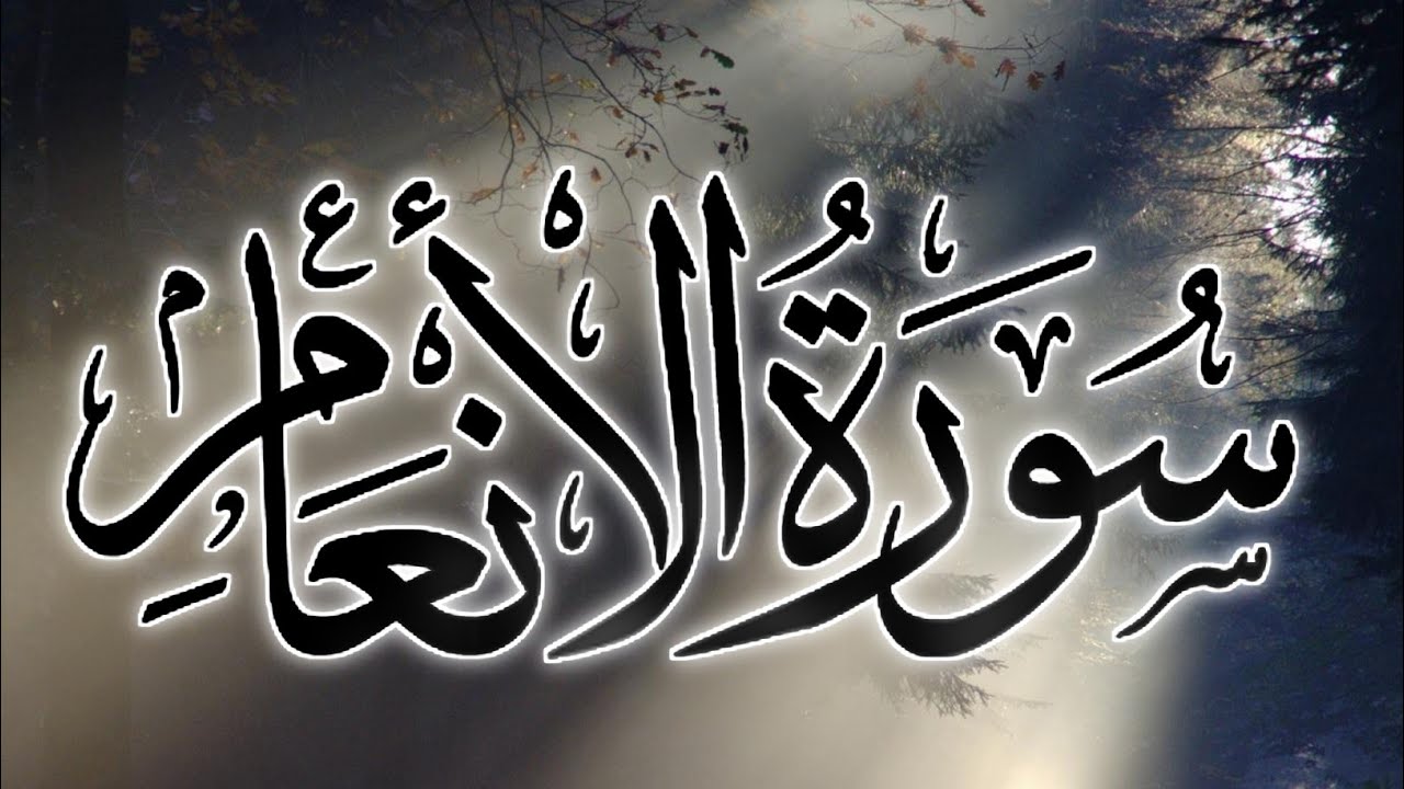 Surah Al-Anaam Full (HD) With Arabic Text |سورة الأنْعـام| Surah al ...
