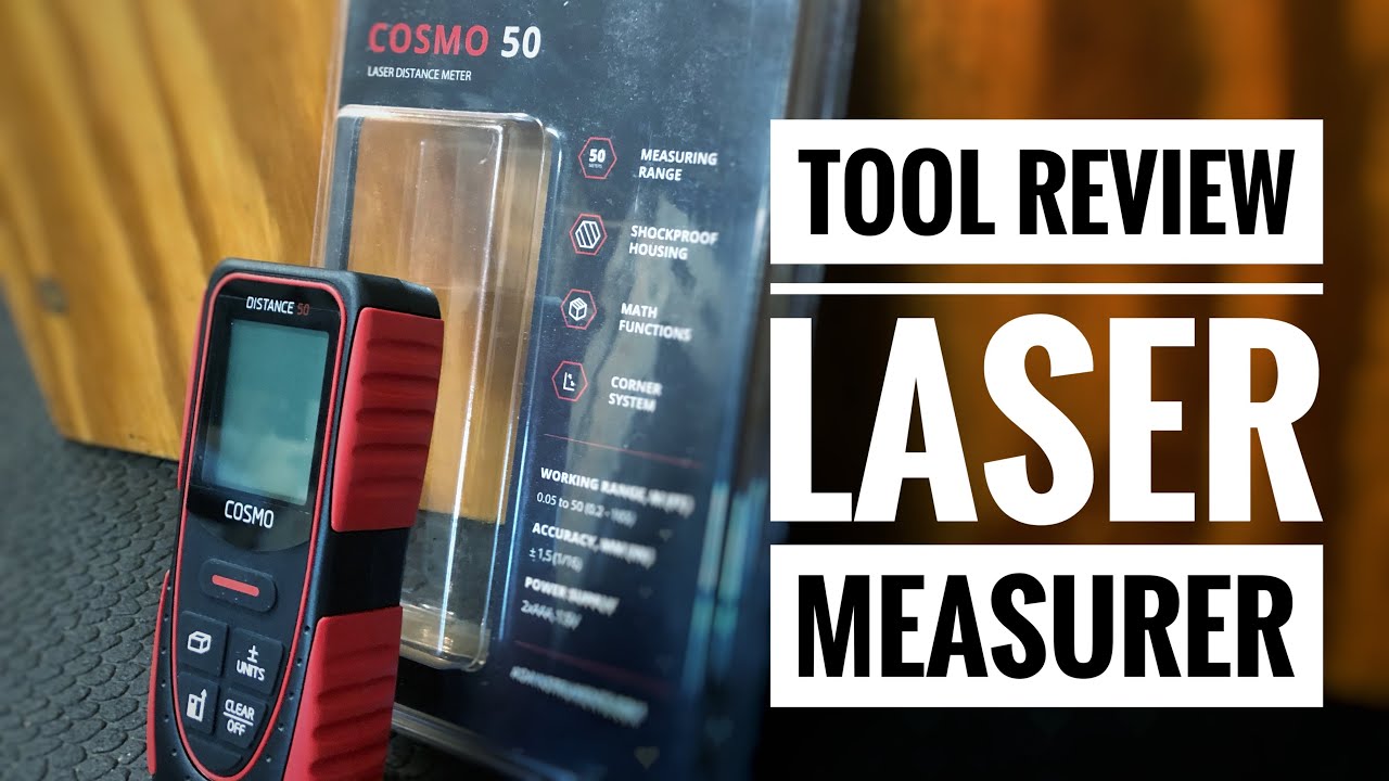 Laser Measurer Cosmo 50 Tool Review - YouTube