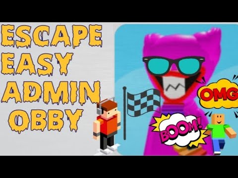 Escape Easy Admin Obby Gameplay | Roblox |😊😊 - YouTube