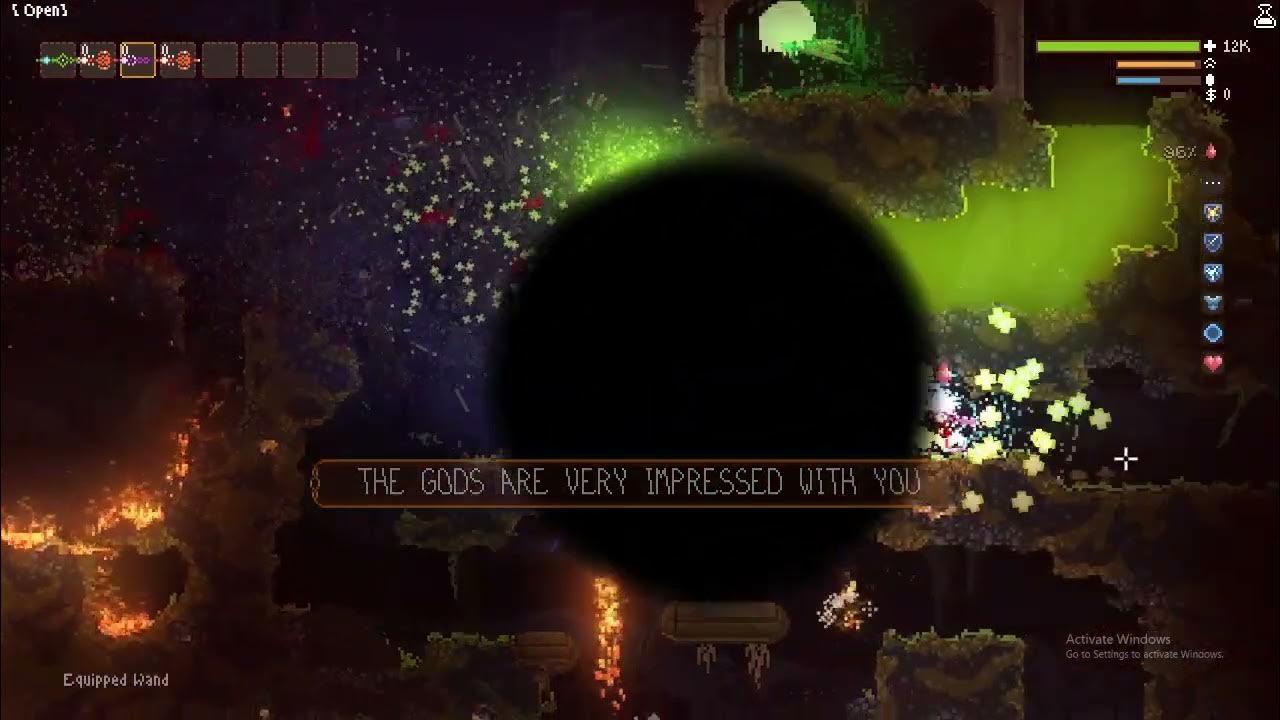 Giga Black Hole Wisp (Noita) - YouTube