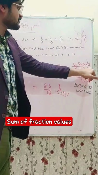 Addition of Fraction|Math Shorts|Fractions Tricks| Addition Tricks #shorts #viral #maths # ...