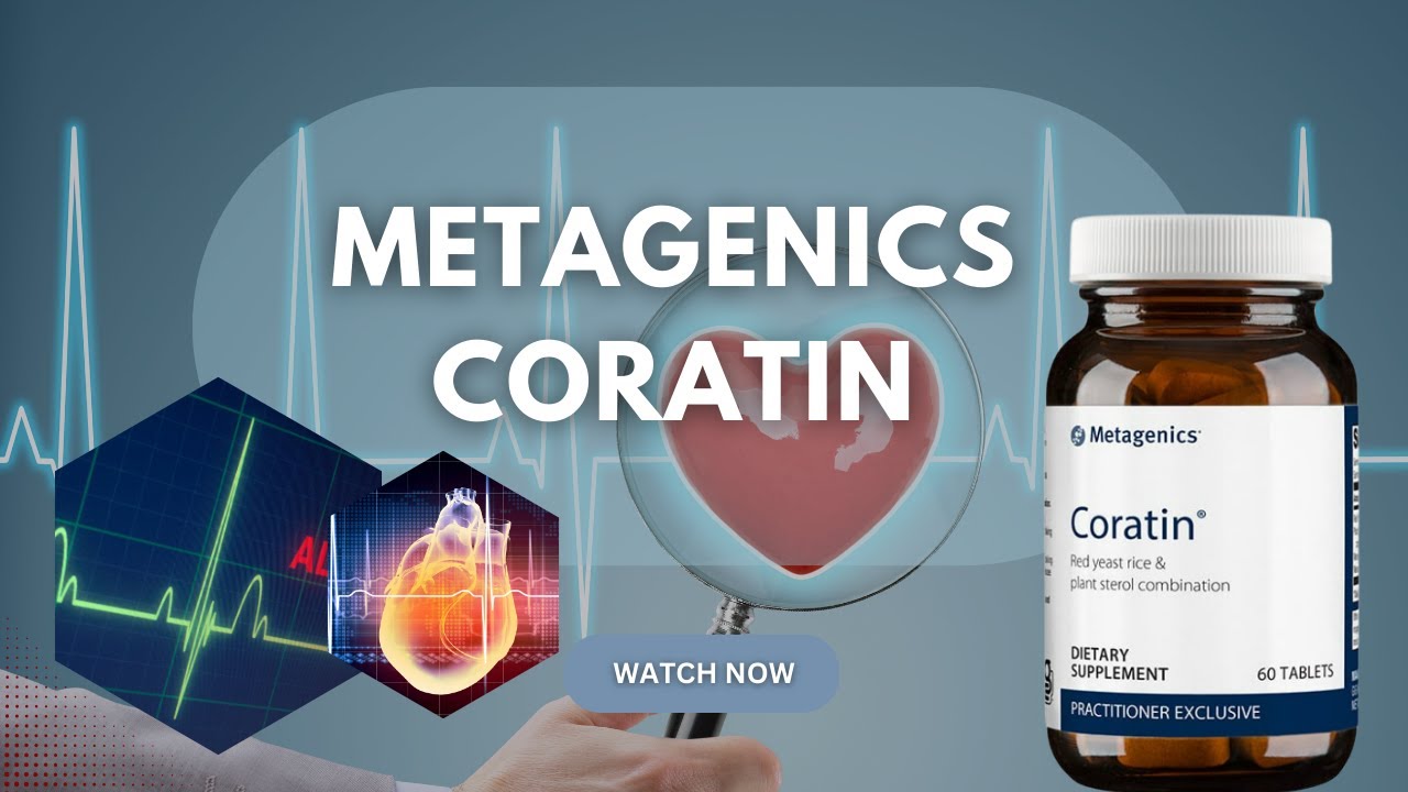 Metagenics Coratin: Maintains Healthy Cholesterol Levels - YouTube
