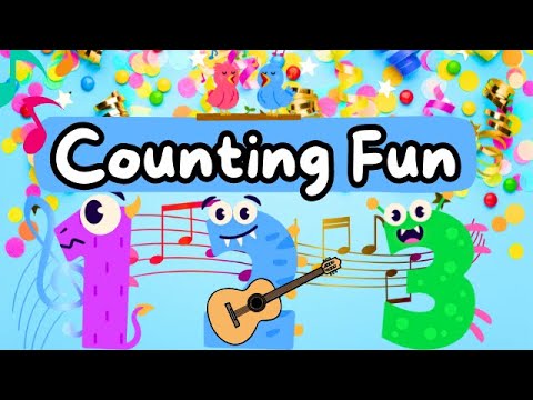 🎵 NEW | Toddler Counting Song | Counting Fun 123 | Lyric Sing Dance ...
