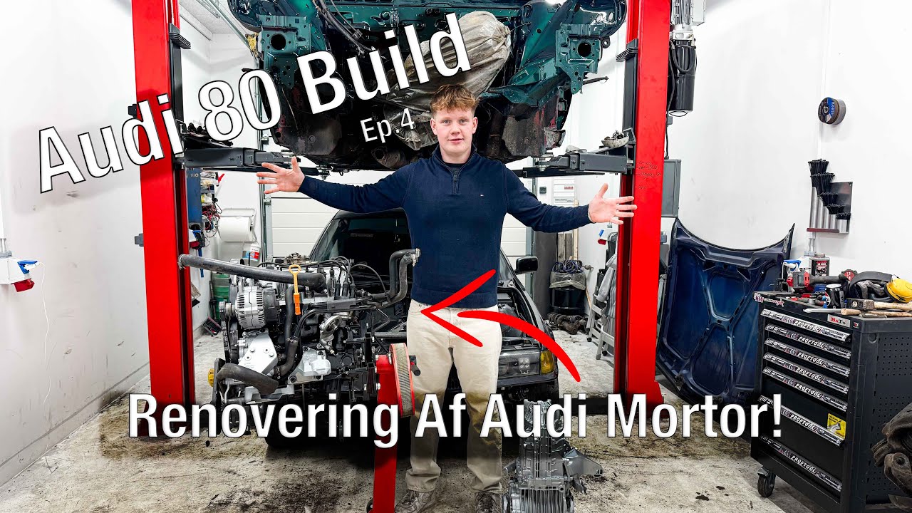 Renoverer Audi 80 Motor! (Audi 80 Build Episode 4) - YouTube