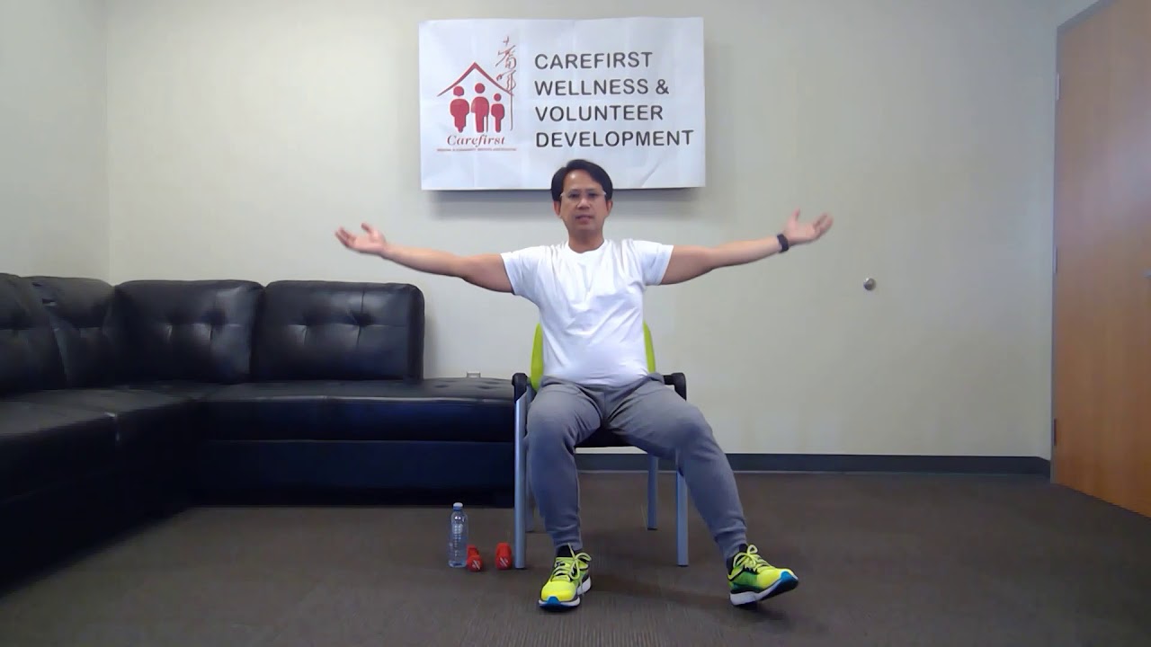 【Be Fit at Home】: Chair-based Conditioning Exercises (Episode 13) - YouTube