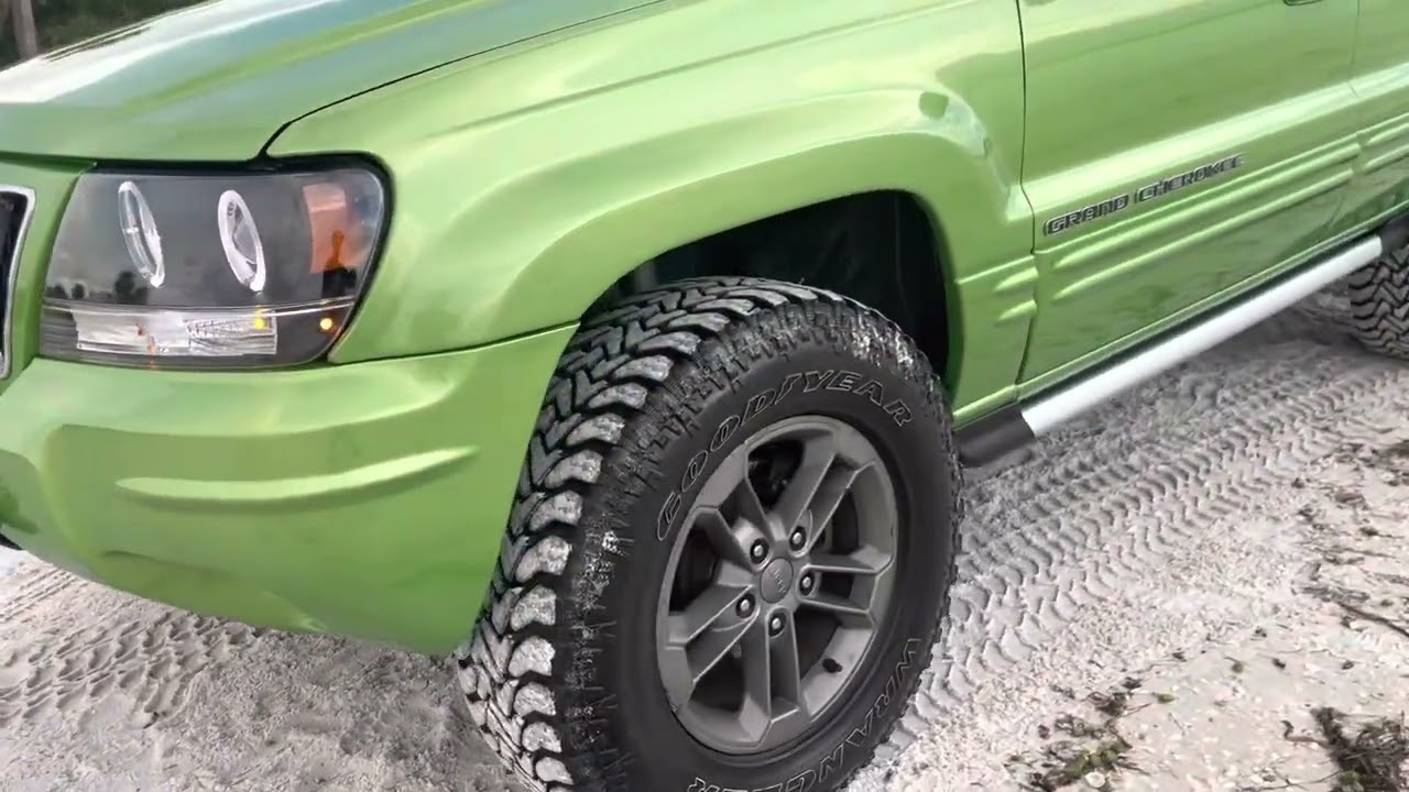 New Paint Grand Cherokee WJ Jeep - YouTube