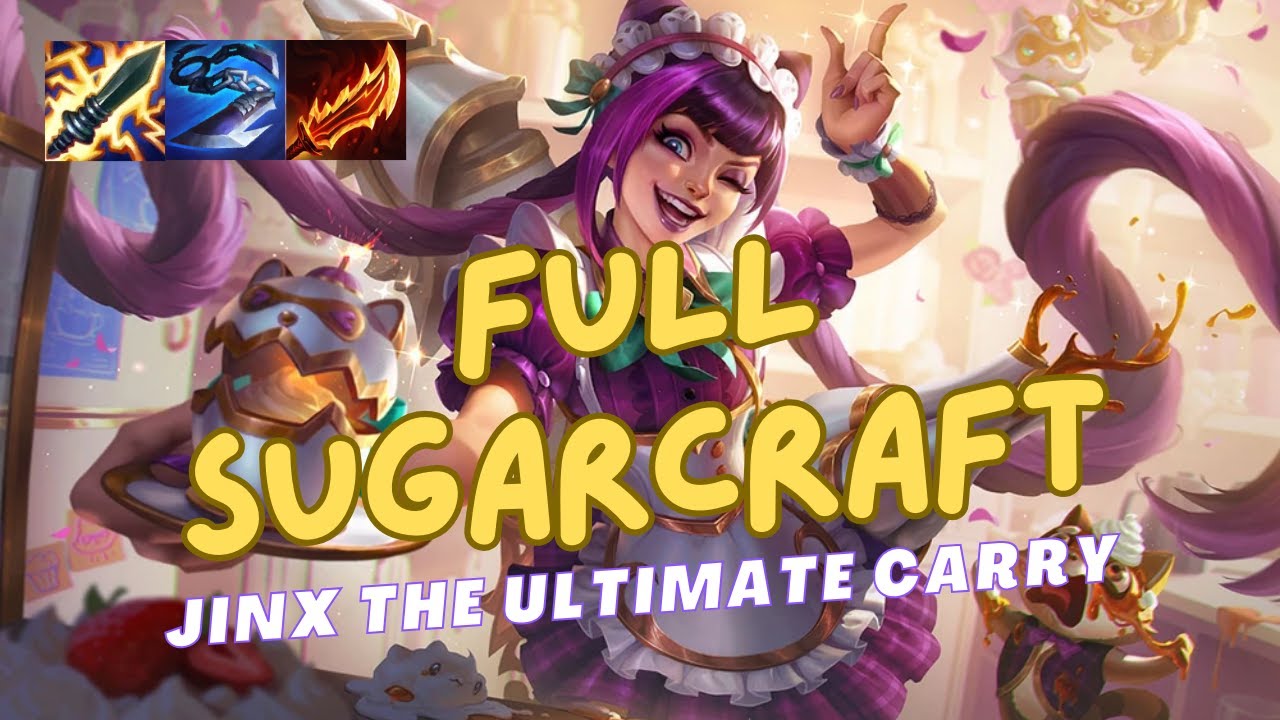 Monster Jinx in cake party FTW in TFT SET 12! - RANKED | TFT Patch 14. ...