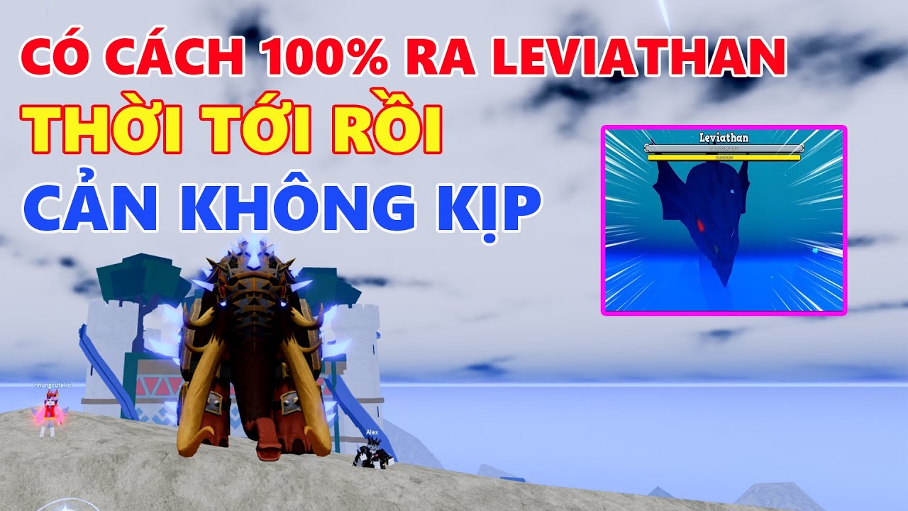 PHÁT HIỆN CÁCH MỚI RA 100% LEVIATHAN BLOX FRUITS ROBLOX - YouTube