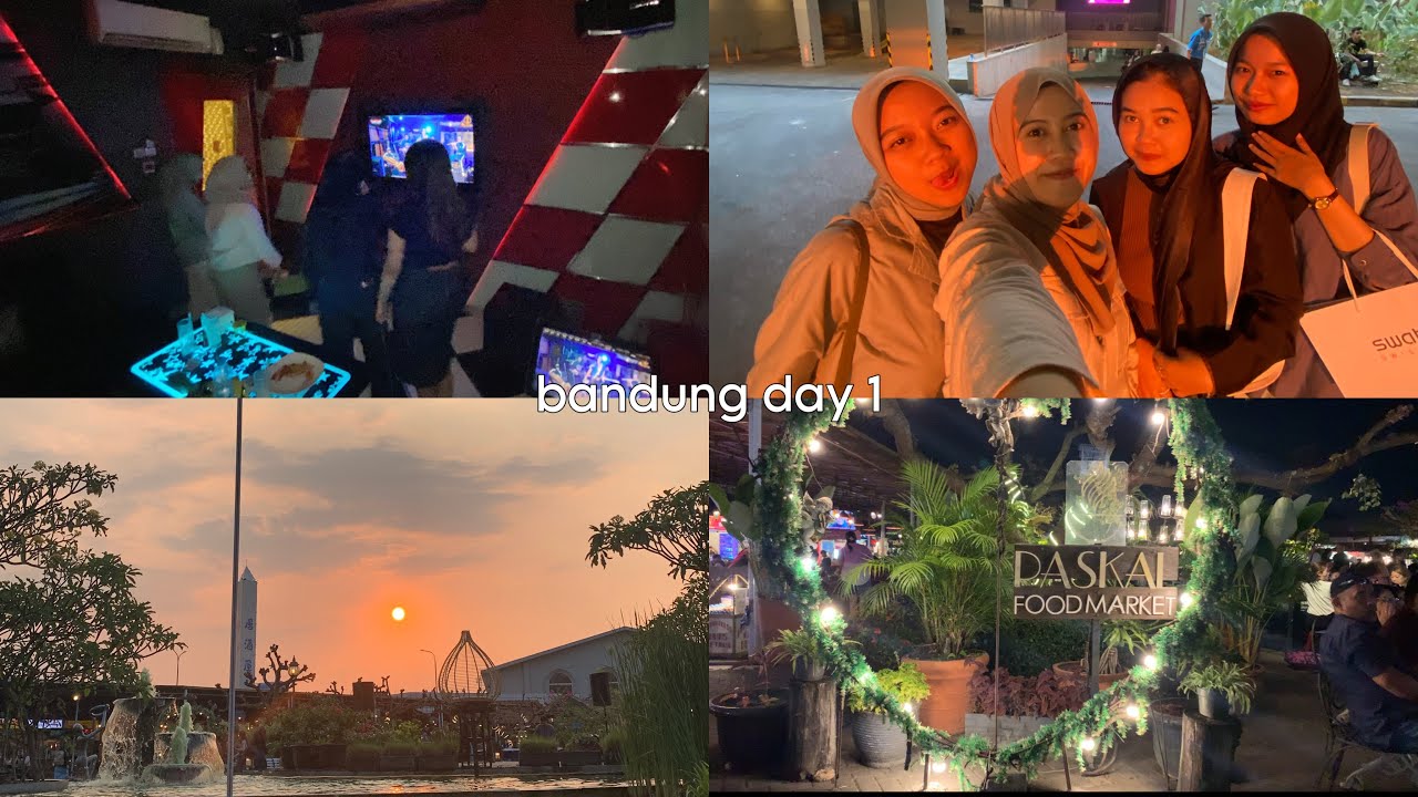 karaoke night at paskal 23 | bandung day 1 - YouTube