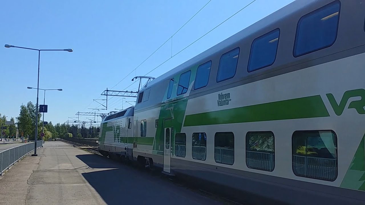 VR InterCity train from Helsinki to Kemi. - YouTube