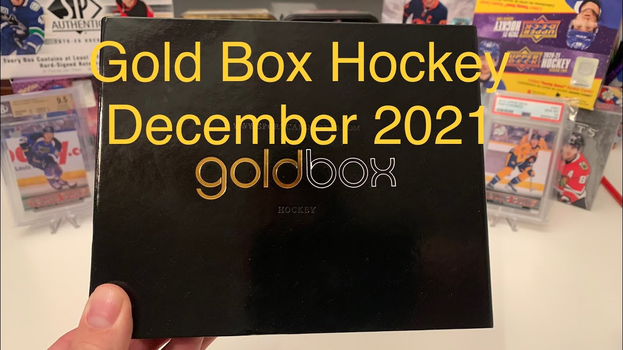 Gold Box Hockey Edition December 2021 - YouTube