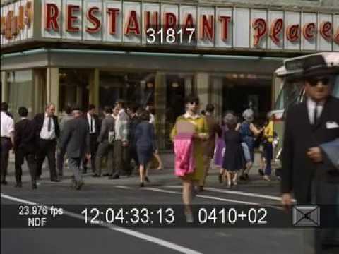 Centre-ville de Montréal en 1968 - YouTube