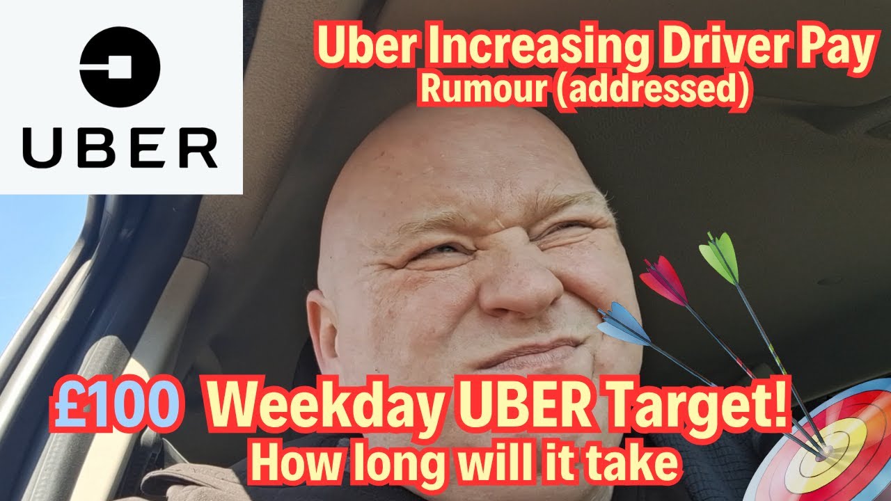 Working Uber on a weekday. £100 challenge, how long will it take? also ...