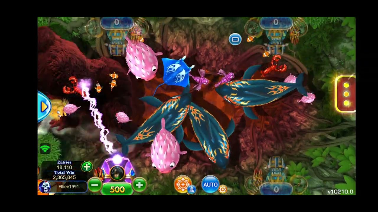 Golden Dragon fish table..part 4. $5bet...going back to the classics ...