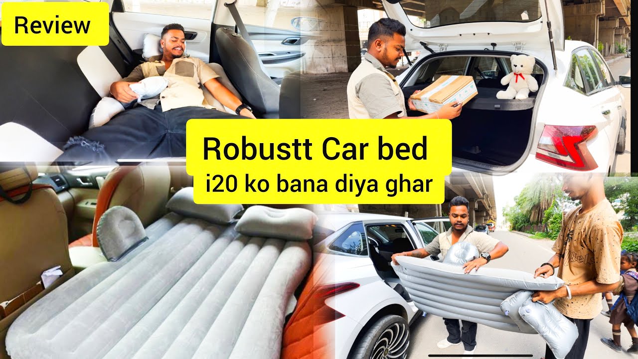 Sleeping Bed in car | Awesome Gadget Testing - YouTube