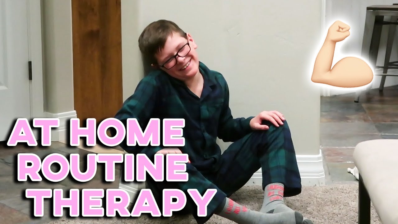 EIGHT YEAR OLD'S RIGOROUS AT HOME THERAPY ROUTINE | THE BOY WHO NEVER ...