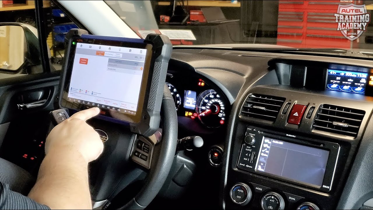 Autel Tech Tips: Adding a Prox Key to a Subaru - YouTube