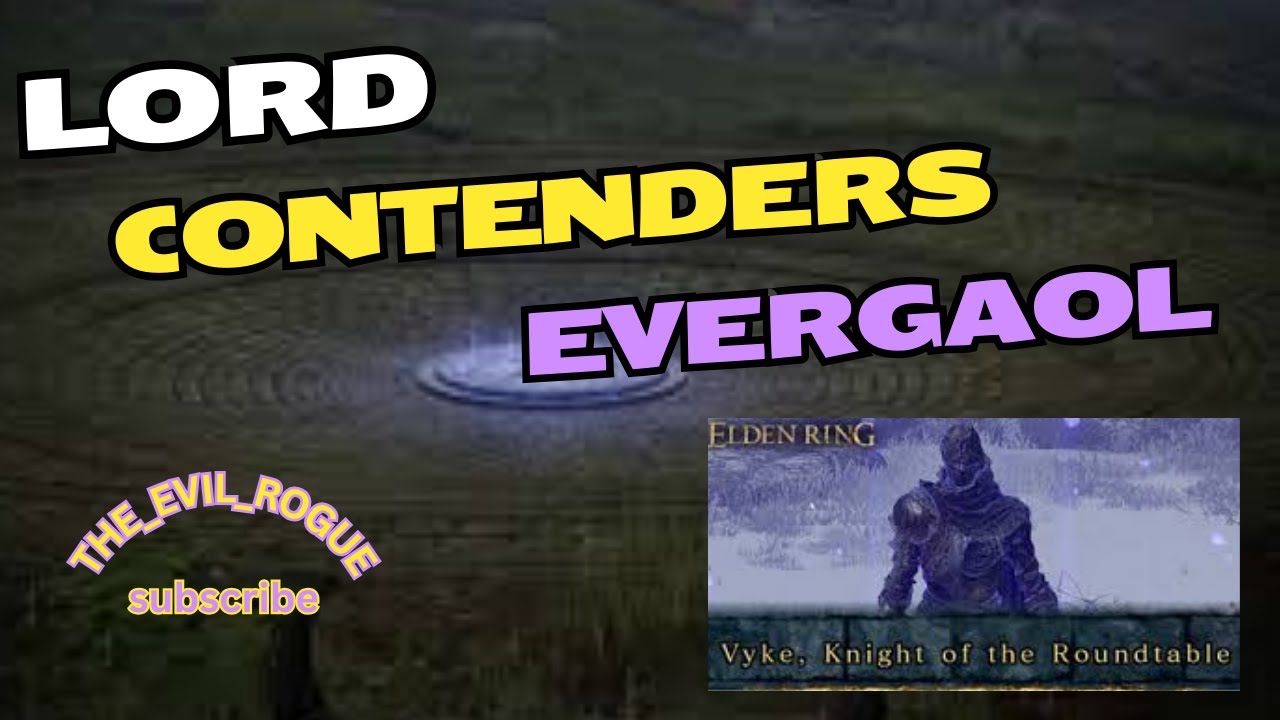 LORD CONTENDERS EVERGAOL LOCATION & BOSS FIGHT -ELDEN RING - YouTube