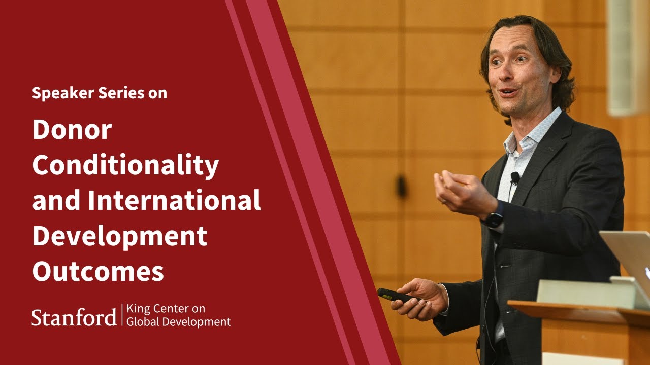 Speaker Series with Ted Miguel on Donor Conditionality and ...
