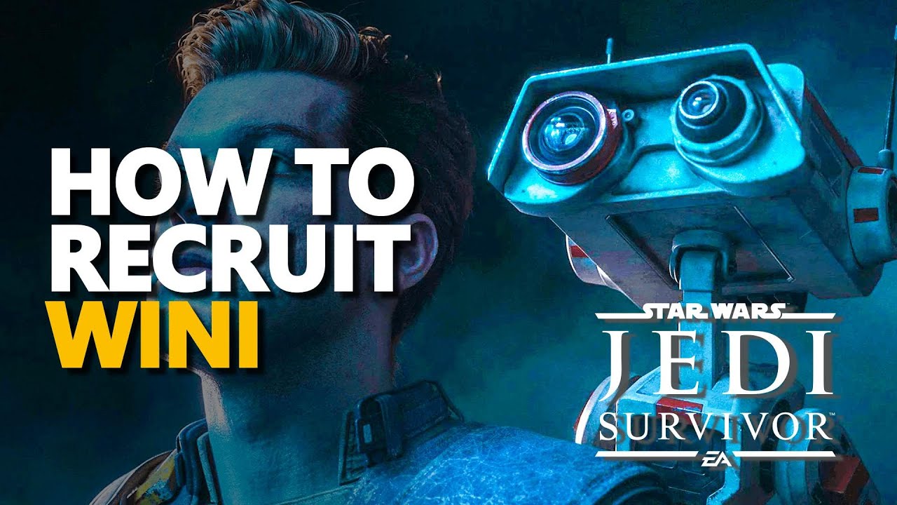 How to recruit Wini Star Wars Jedi Survivor - YouTube