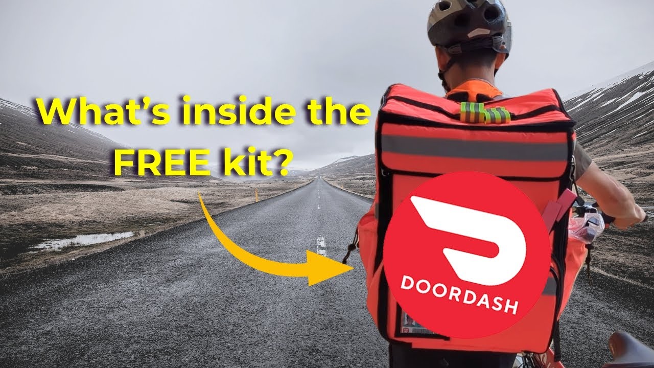 What's Inside DoorDash Free Bike Kit? - YouTube
