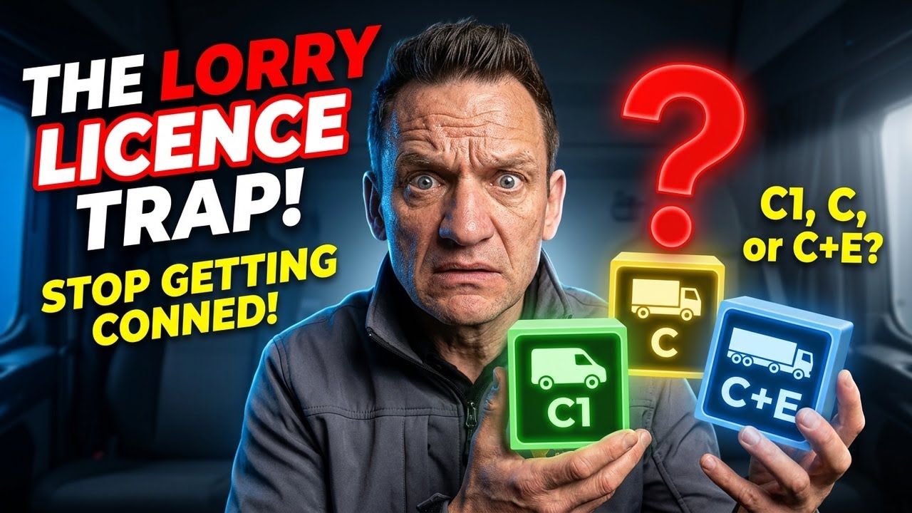 Do You Need C1, C, or C+E? Lorry Licence Confusion EXPLAINED (And What ...