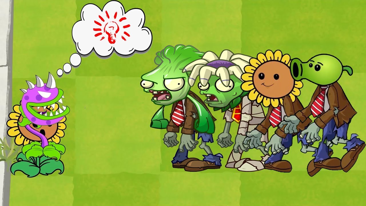 Plants vs Zombies GW Animation Episode 1 : Zombie Squid Game vs Zombie ...