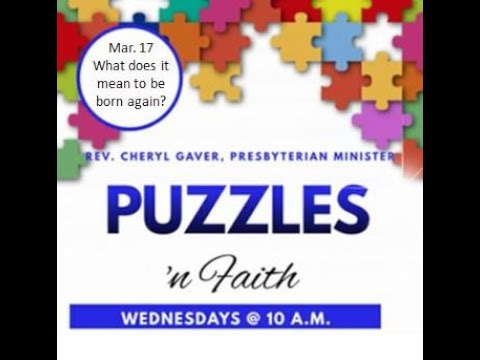 Puzzles 'n Faith: What does it mean to be born again? - YouTube