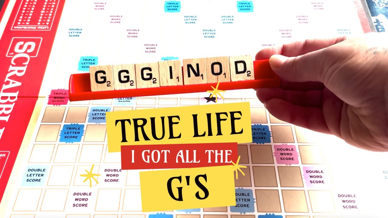 15 Scrabble Words That Use Up All 3 G's - YouTube