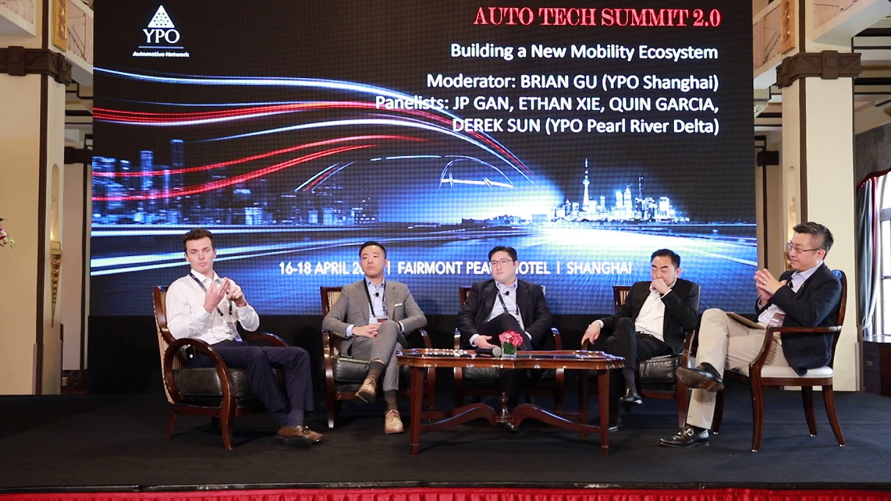 Quin Garcia as panelist on YPO Shanghai Autotech Summit - YouTube