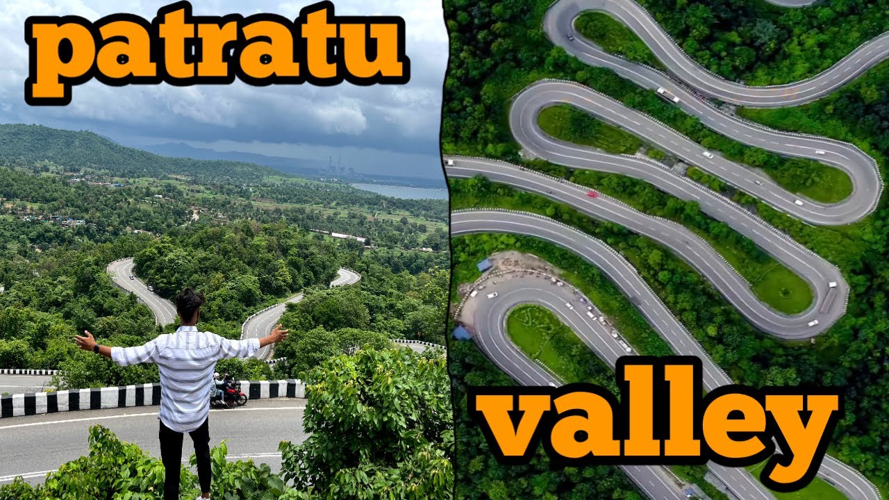 Patratu valley ranchi 🔥| biggest ghati of Jharkhand | Patratu lake ...