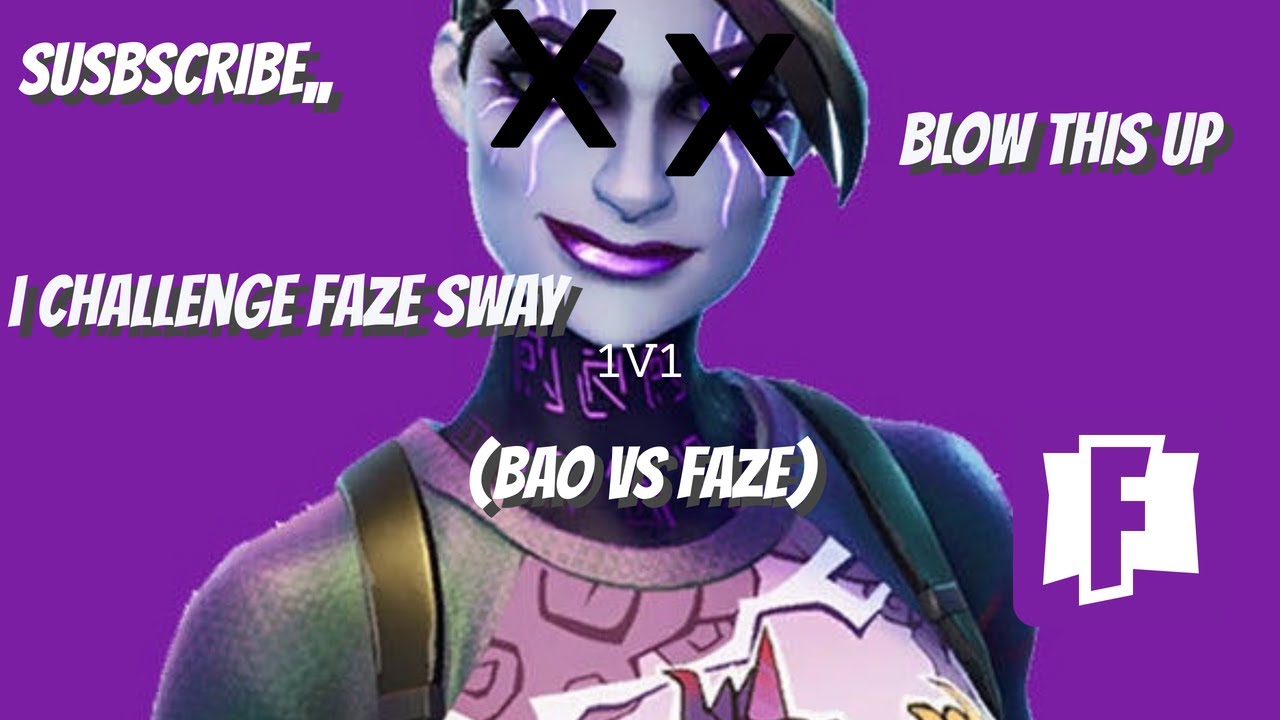 Challenging Faze sway - YouTube