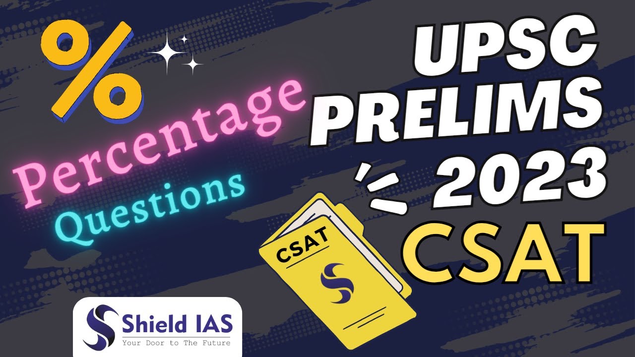 UPSC CSAT 2023 | CSAT Practice Series for UPSC Prelims 2023 | CSAT ...