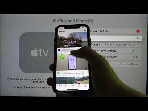 How to Use AirPlay to Stream Video on APPLE TV 4K - How to Play Video ...